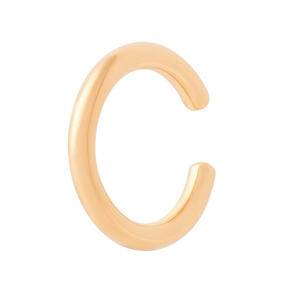 Plain Ear Cuff Gold
